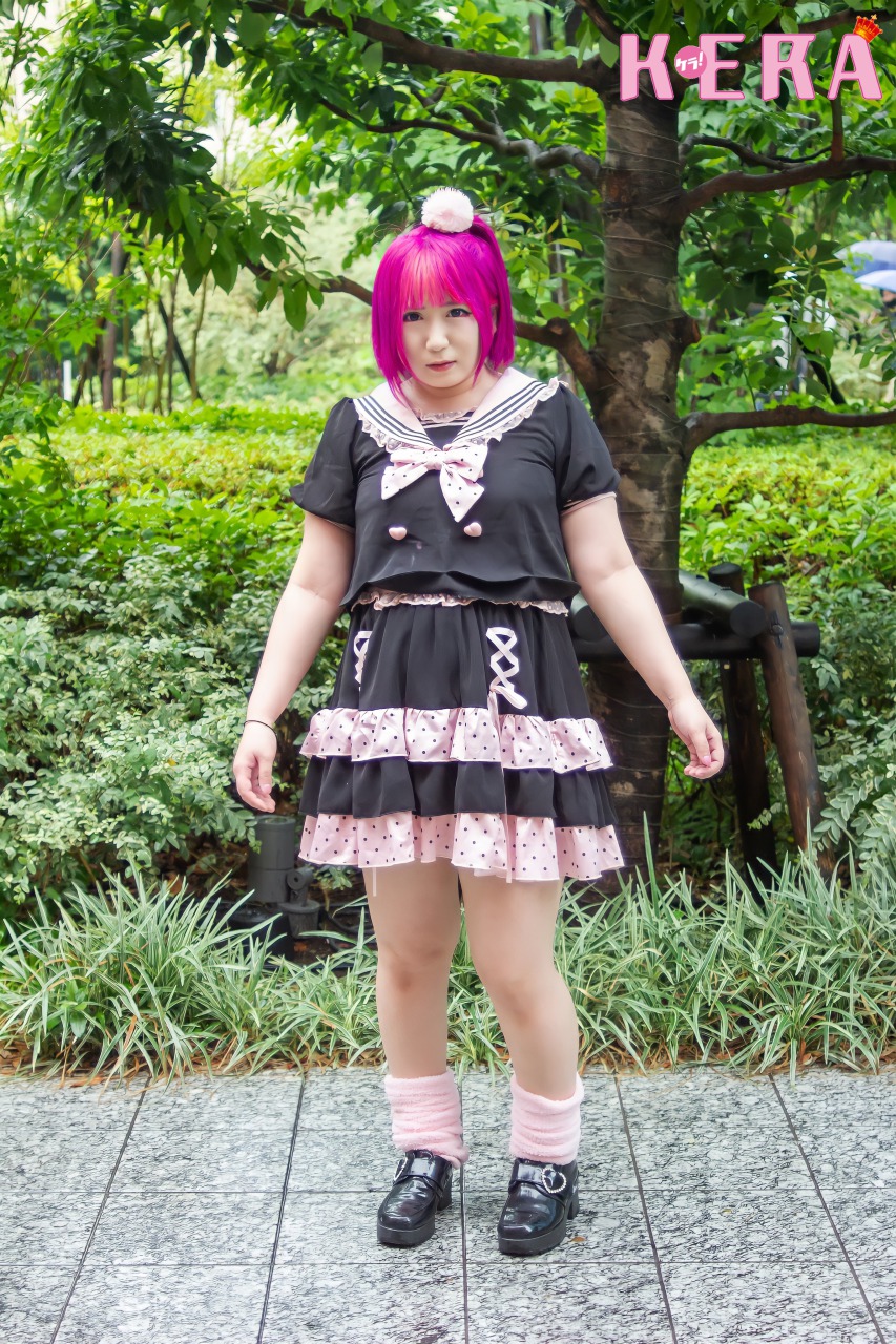 STREET SNAP 518 セーラーとルーズソックスをポイントに90年代JKファッションとロリータを融合 - KERA STYLE [ケラ！スタイル]