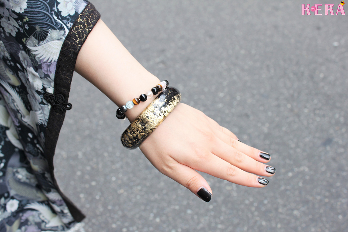 OSAKA STREET SNAP 002 能をイメージした和洋ミックスコーデ - KERA STYLE [ケラ！スタイル]